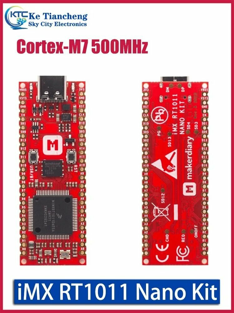 Комплект высокопроизводительных микроконтроллеров iMX RT1011 Nano Kit Cortex - M7 500 МГц