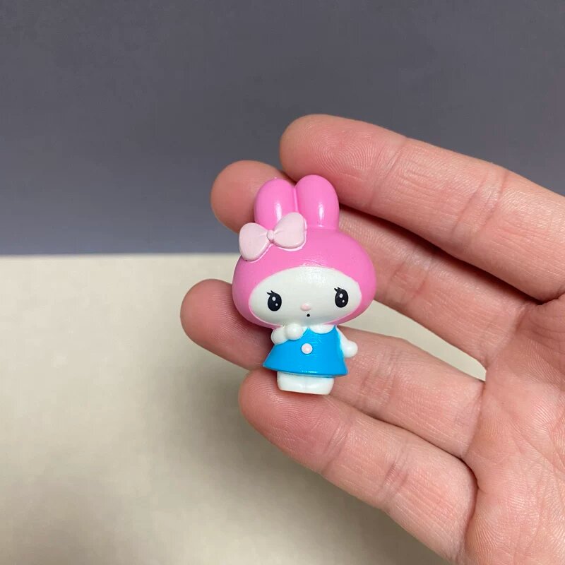 Оригинальная японская фигурка Sanrio My Melody, модель-игрушка, подарок, подвеска Мелодичные украшения поставляются с