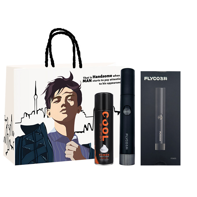 Триммер для носа унисекс FLYCO FS5605, FS5605 (Shaving Foam)