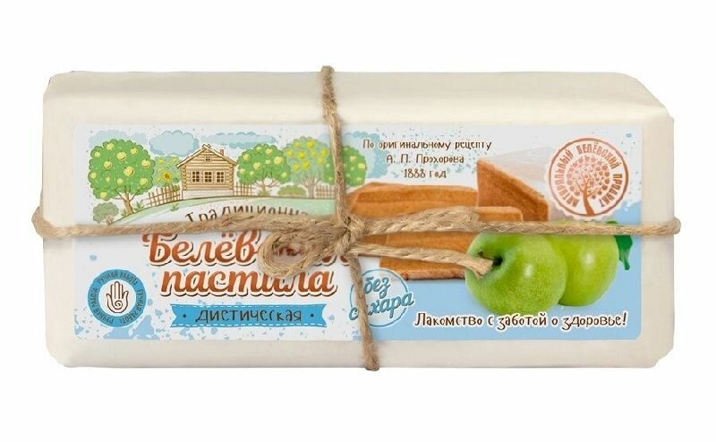 Пастила белевская - диетическая /картон/ 200г