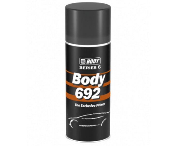 Грунт акриловый черный 400мл аэрозоль Body 692*******************
