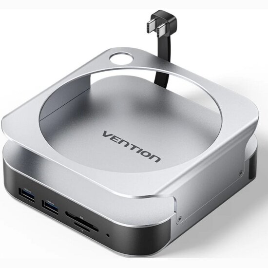 Док-станция Vention USB-C 10 в 1 для Mac Mini M4/M4 Pro (THIHAG)
