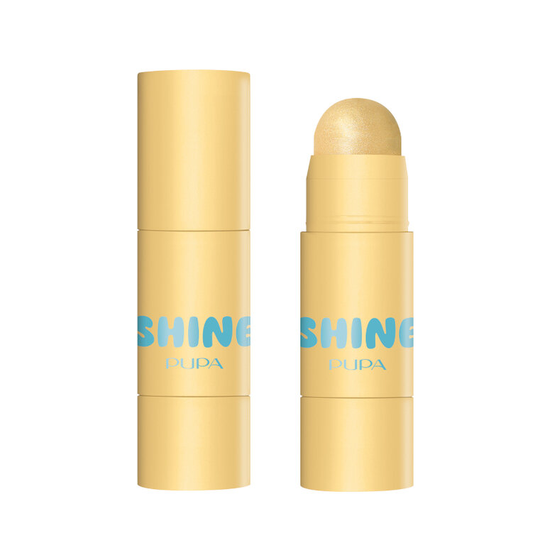 PUPA MILANO Shine 003 24-Karat-Gold Хайлайтер Италия 6 гр