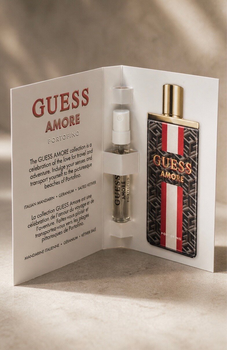 Guess Amore Portofino унисекс туалетная вода, 2 мл пробник Vials