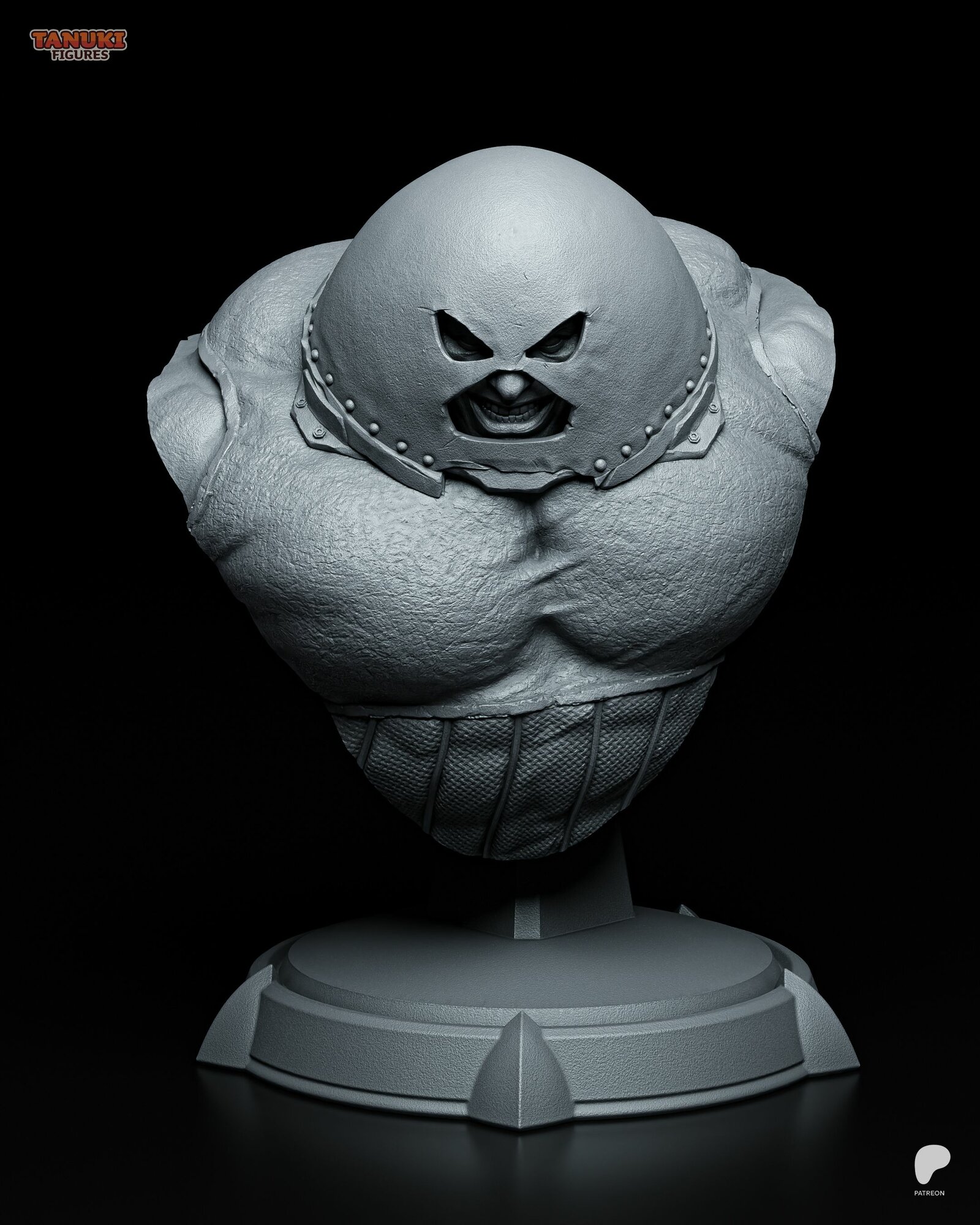 Сборная модель Juggernaut (X-Men), бюст, 224мм для покраски
