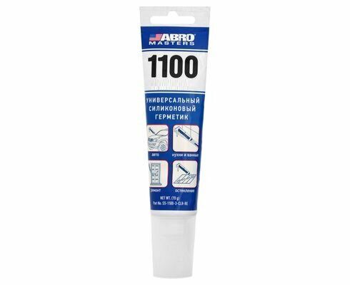Герметик силиконовый 1100 белый 70г******************************