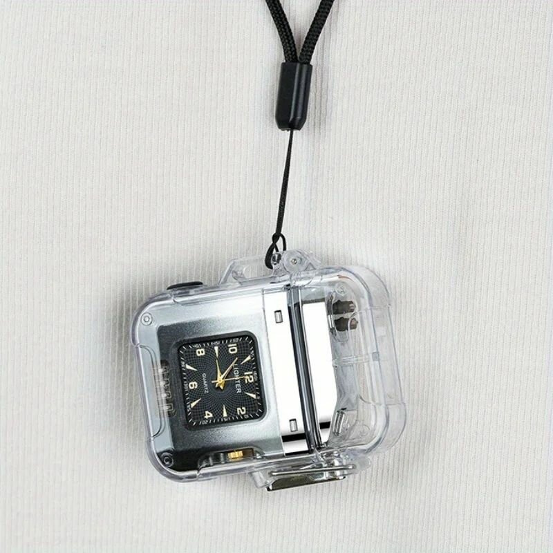 Фонарик LED, часы