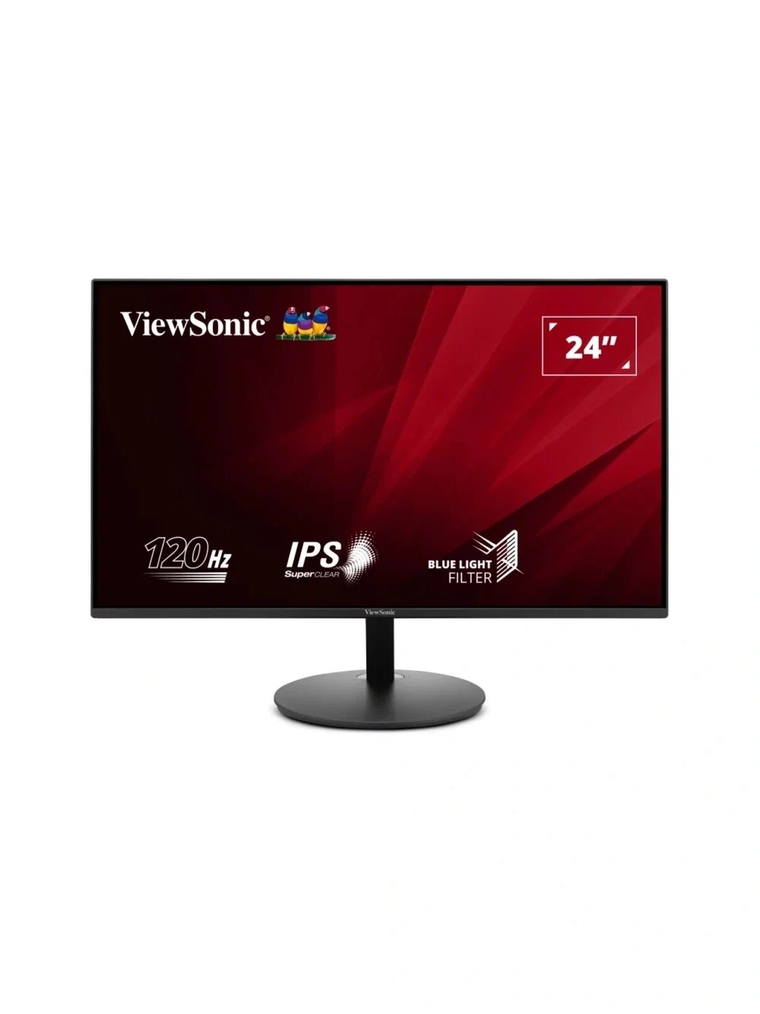Монитор 23.8" ViewSonic VA24E1-H, 1920х1080, 120 Гц, IPS, черный