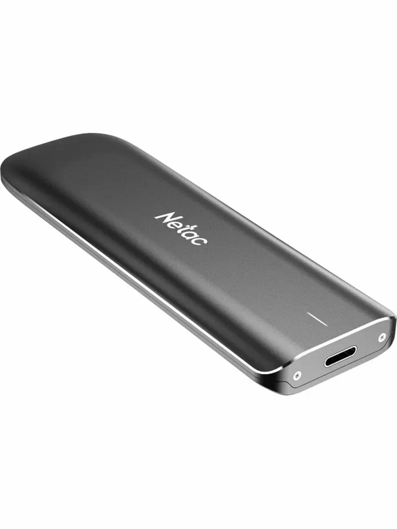 Внешний SSD USB 3.2 Gen 2 Type-C Netac NT01ZX-500G-32BK ZX 500GB 1050/950MB/s aluminum black