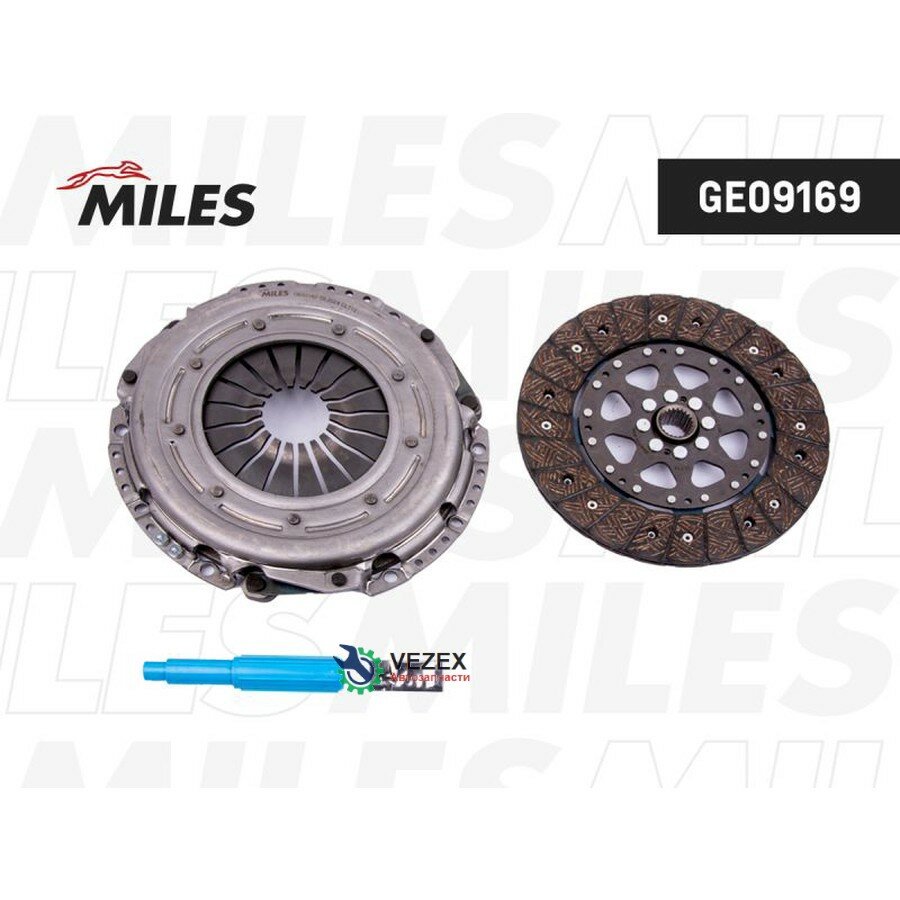 MILES GE09169 Сцепление комплект FORD GALAXY (WA6), KUGA I-II, MONDEO IV, S-MAX 2.0TDCi (LUK 624329709) GE09169