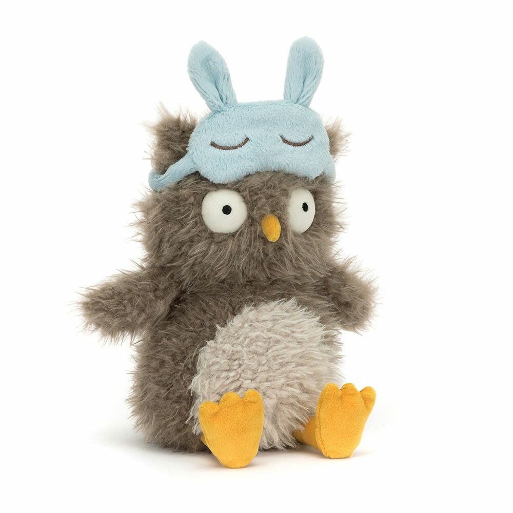 Мягкая игрушка Jellycat - Сонная сова Одри Хутсофтли, 24 см - AUD3HOOT
