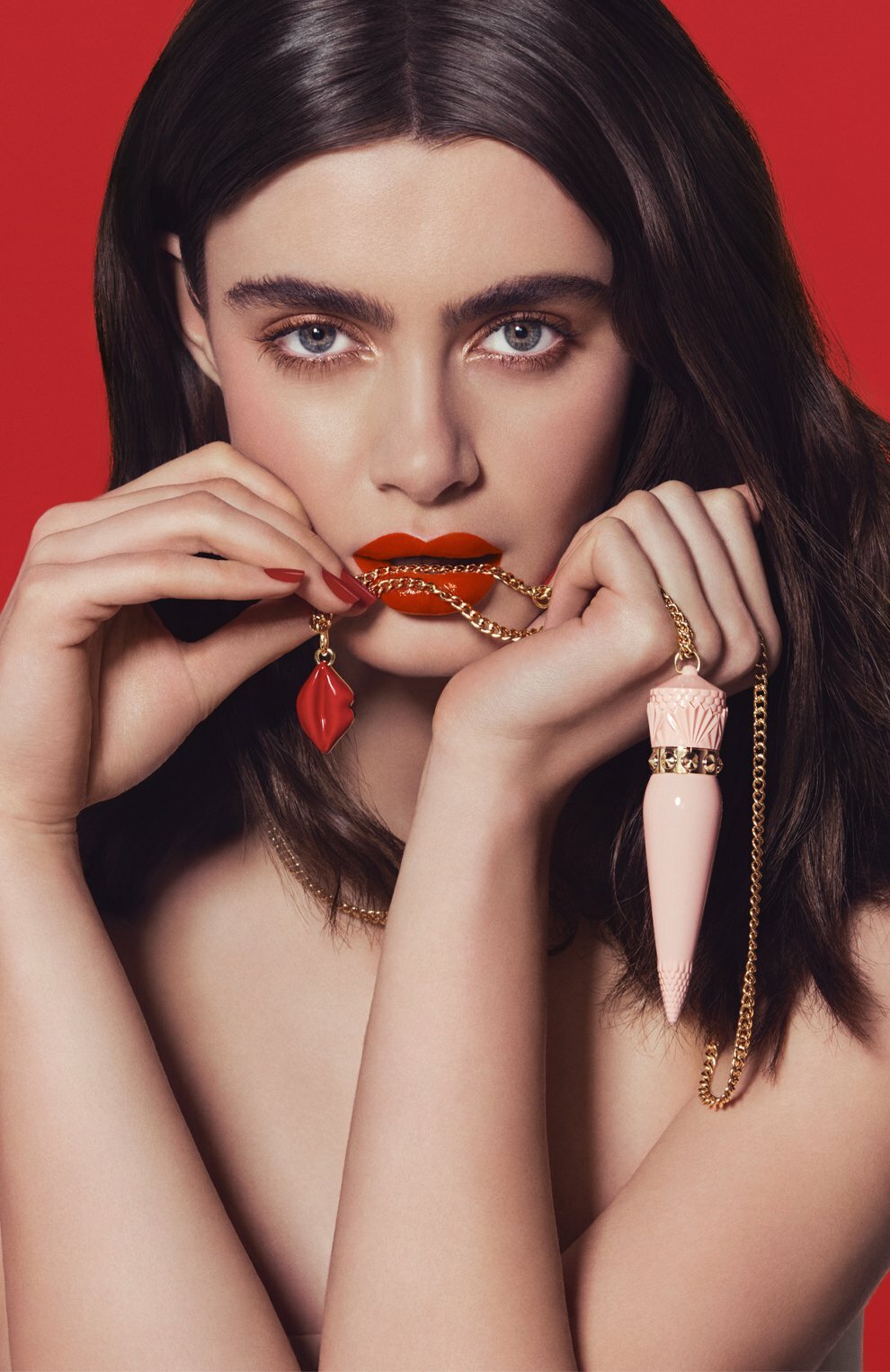 Сменный блок помады-блеска Rouge Louboutin SooooO… Glow, оттенок Burgundy Babe Christian Louboutin