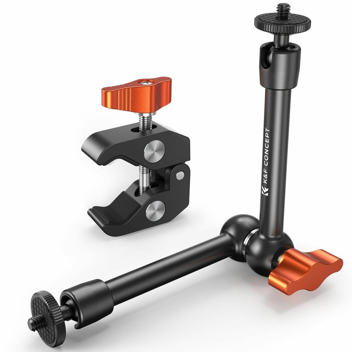 Держатель K&F Concept Magic Arm 9,8" с Super Clamp, держатель для камеры, монитора, света, 2 кг