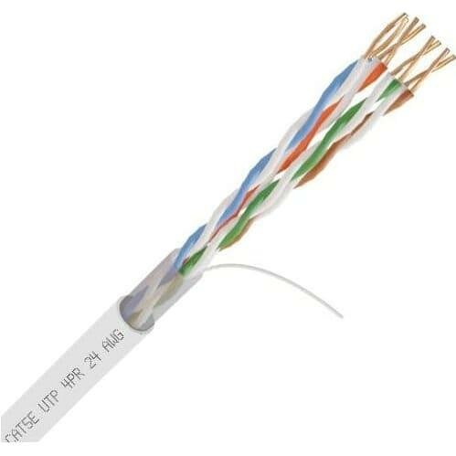 Netlink Кабель NL-CU UTP 4PR PREMIUM 24 AWG CAT5e 305м внутренний белый 00000000254