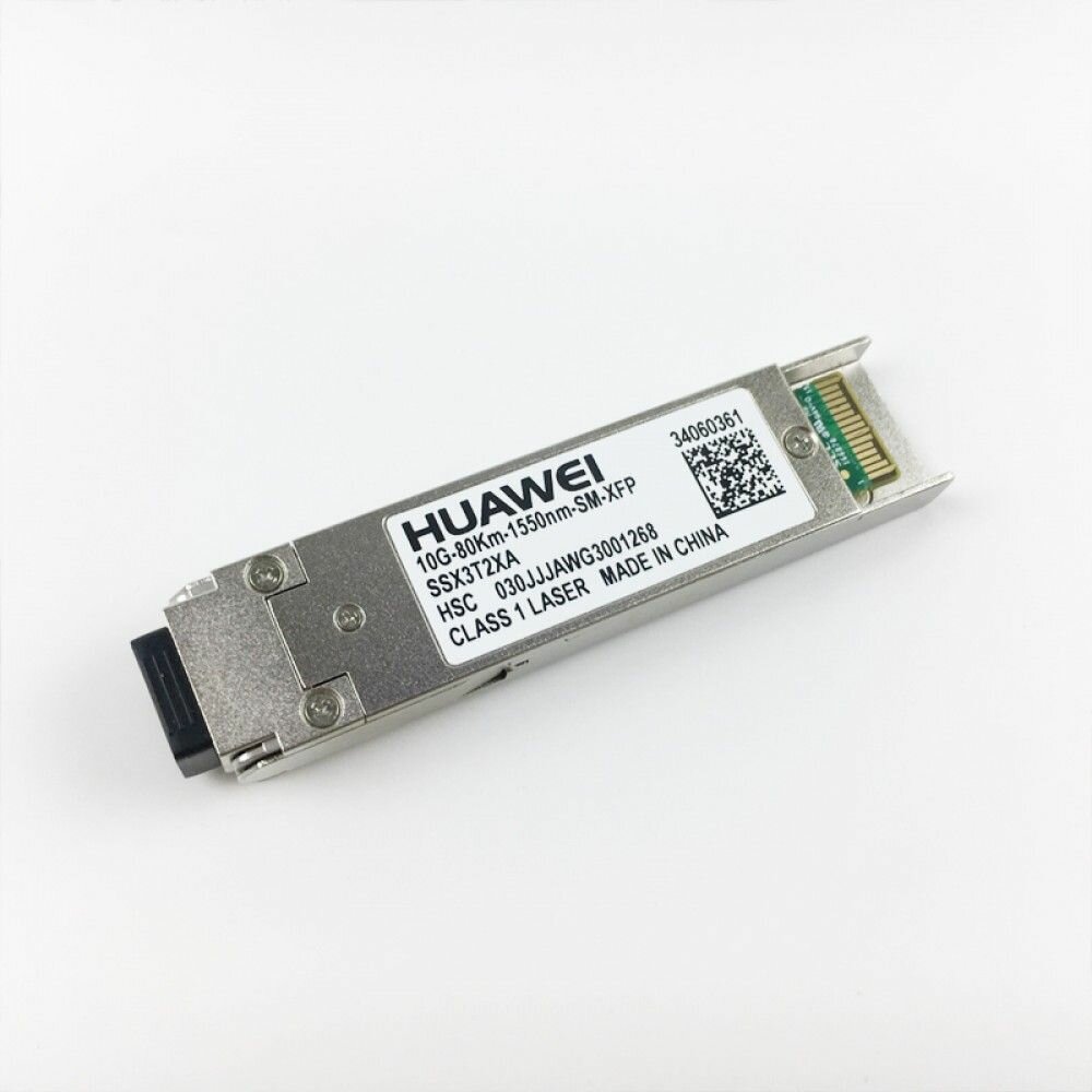 Трансивер Huawe* SSX3T2XA XFP 1550nm 9.95Gb/s to 11.1Gb/s 0 4dBm 24dBm LC 80km (34060361)