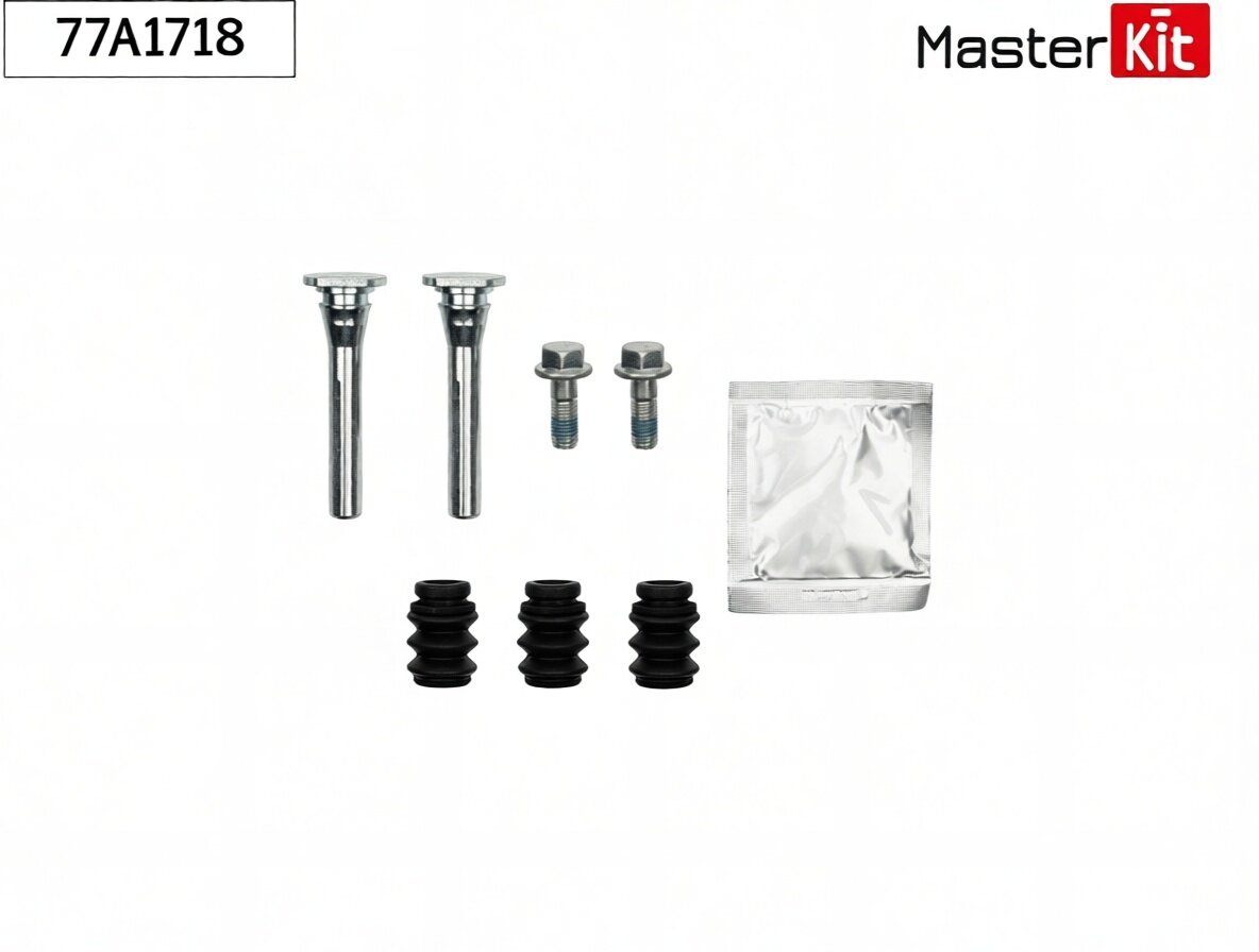 Комплект направляющих тормозного суппорта Honda JAZZ II (GD_, GE3, GE2) 2001 - 2008 Masterkit Master