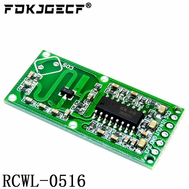 PIR датчик движения RCWL-0516, зеленый