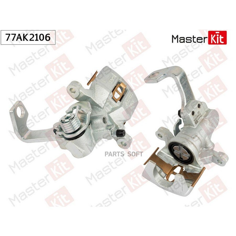 MASTERKIT 77AK2106 Тормозной суппорт зад. лев. Honda JAZZ II (GD_, GE3, GE2) 2001 -