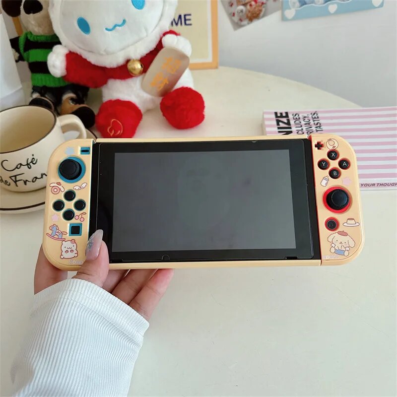 Чехол Pompompurin для контроллера Nintendo Switch NS/OLED For Switch OLED — фото 1