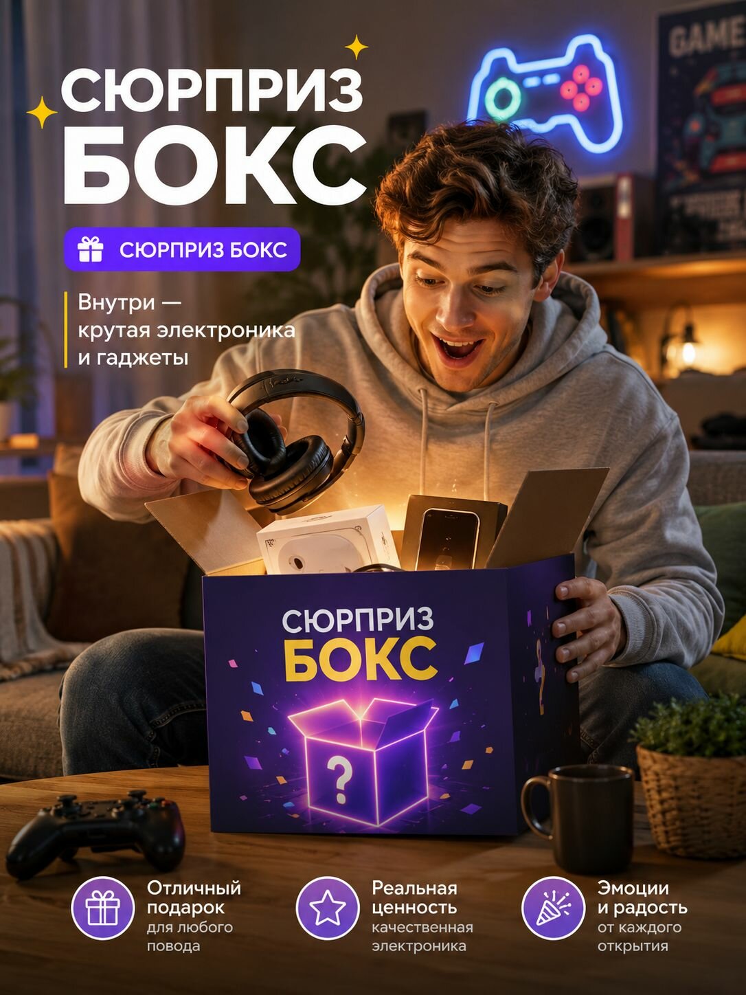 Сувенирная подарочная коробка забавный подарок