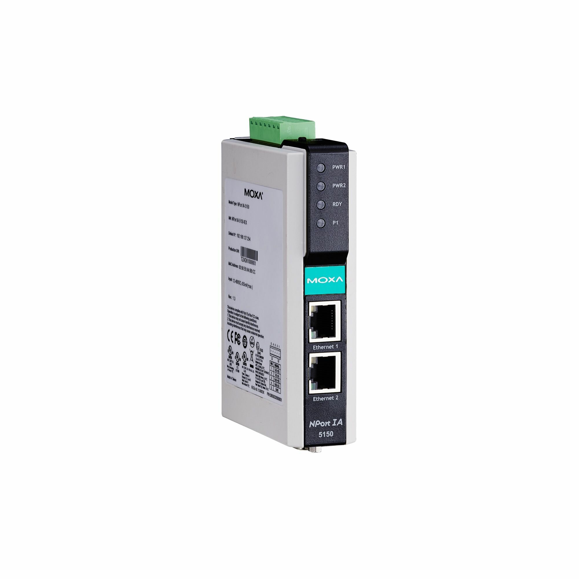 Преобразователь MOXA NPort IA-5150-T