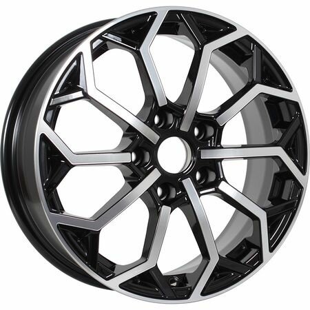 Колесный литой диск iFree Спейс-Нидл R16x6.5 5x100 ET38 CB67.1 Black_jack