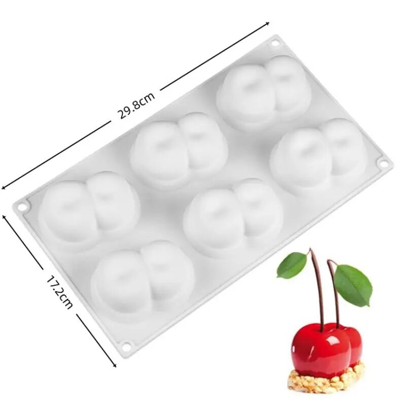 Форма для мусса силиконовая Cherry Design, Цвет: A1