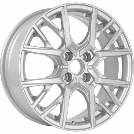 Колесный литой диск WUP Up124 R16x6.5 4x100 ET45 CB67.1 Silver_Classic