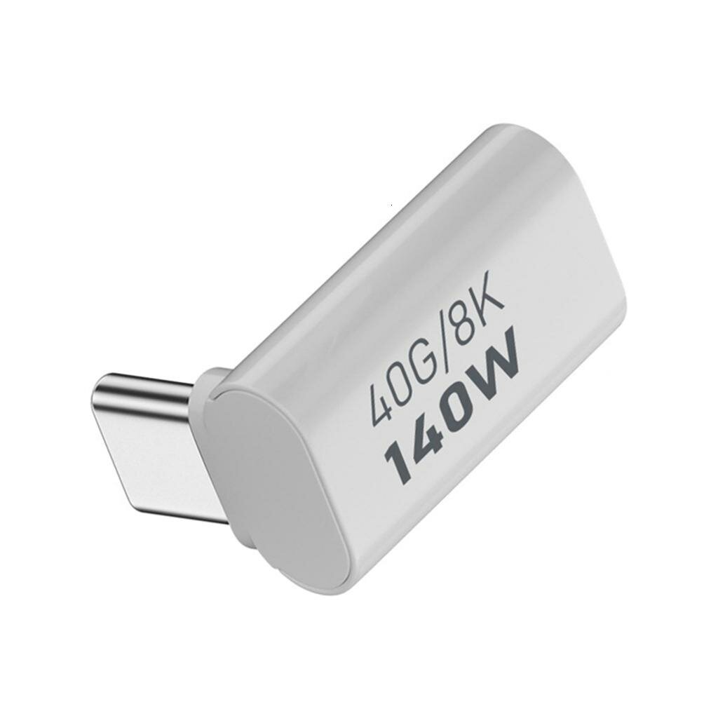 Адаптер USB-C «мама-папа», Вертикальный изгиб USB C