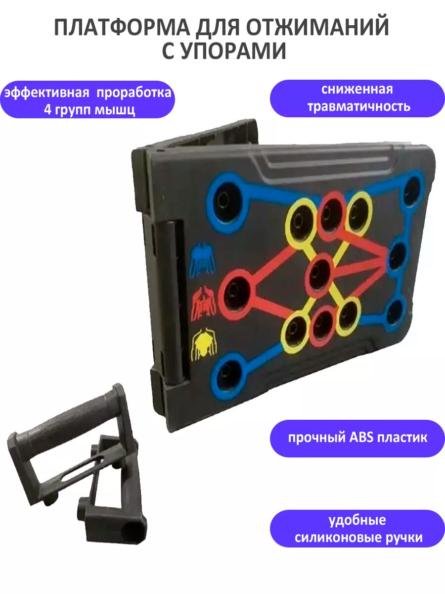 Платформа для отжиманий с упорами