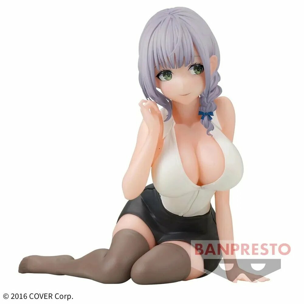 В наличии фигурка Banpresto Relax Time Anime Hololive If Shirakami Fubuki Yozora Mel Akai Haato Ookami Mio в коробке