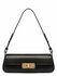 Сумка багет ELEGANZZA, фактура гладкая, black