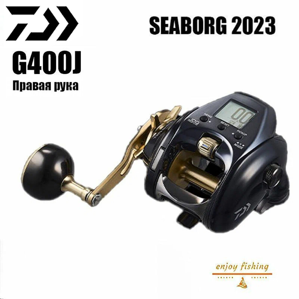 DAIWA 2023 SEABORG G400J Электрический Рыболовная катушка Для правшей Рыболовные снасти