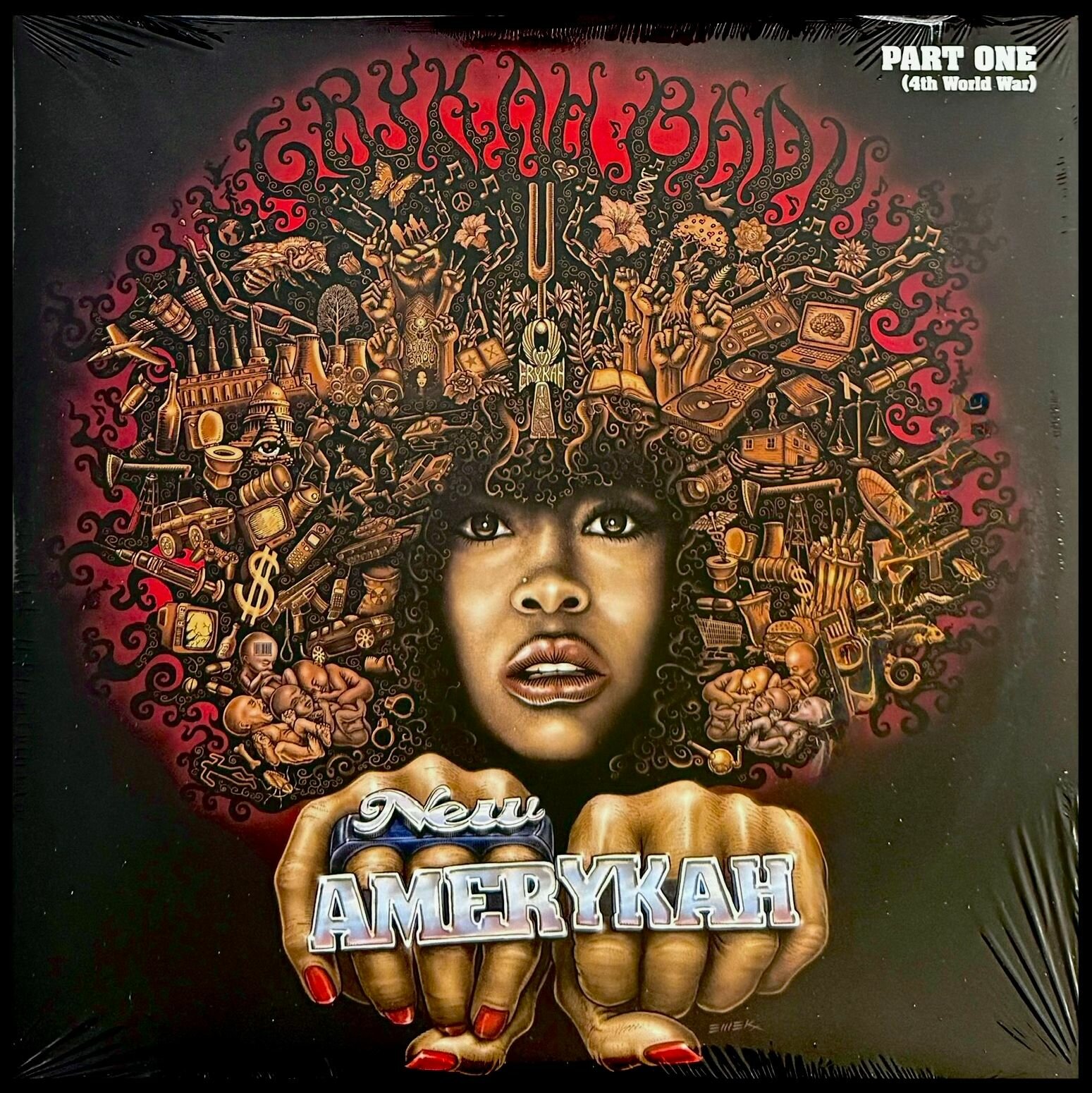 Виниловая пластинка Erykah Badu - New Amerykah: Part One (4th World War) (2LP, 2008, Universal Motown)