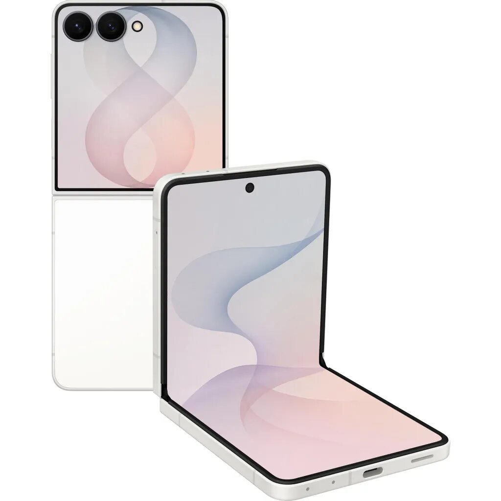 6.9" Смартфон Samsung Galaxy Z Flip 8 12/512Gb, SM-F776B, NFC, AMOLED, 120Гц, 4300мAч, кремовый