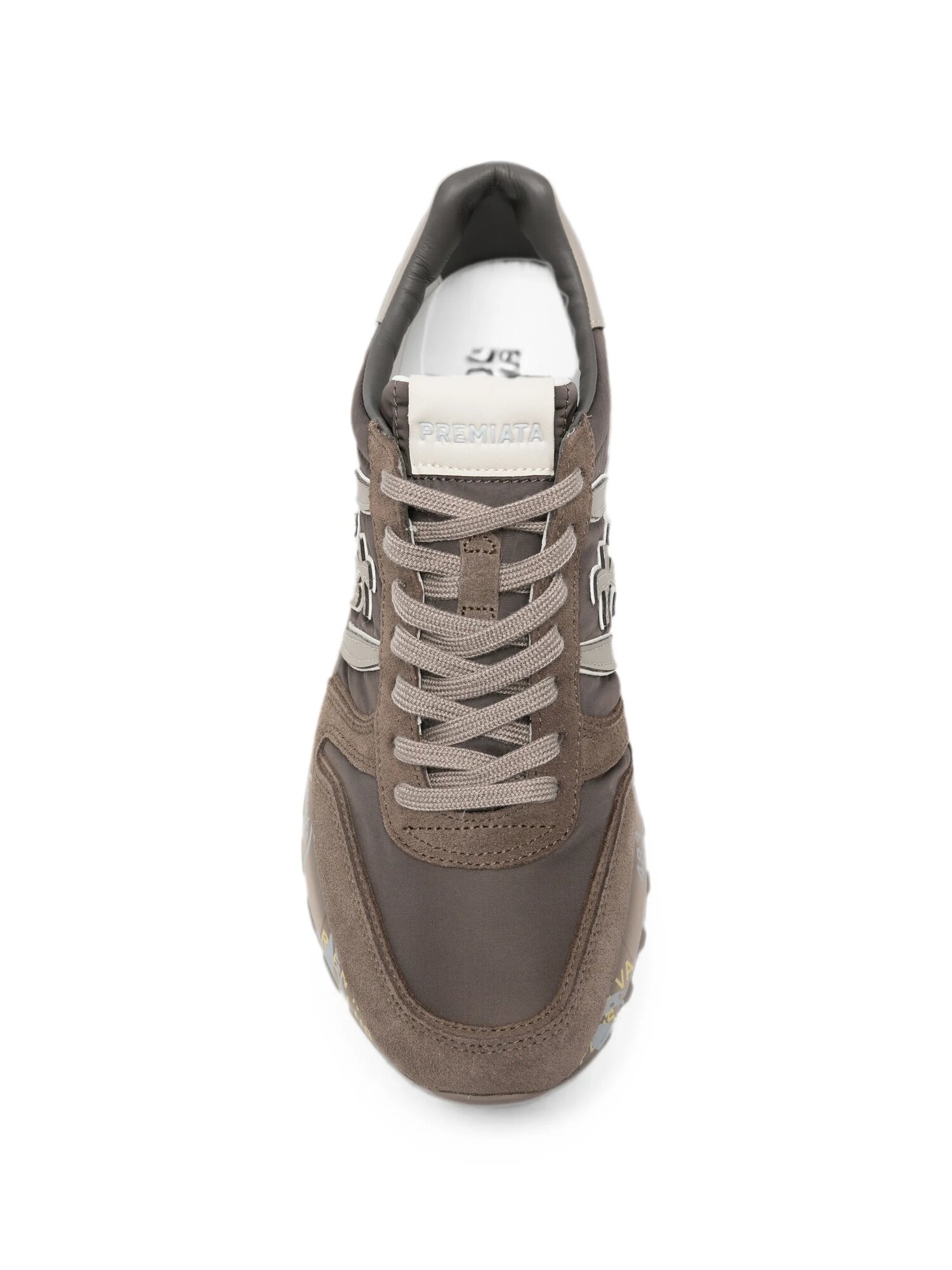 Кроссовки PREMIATA Lander sneakers, размер 41 EU, коричневый/серый/оранжевый — фото 1