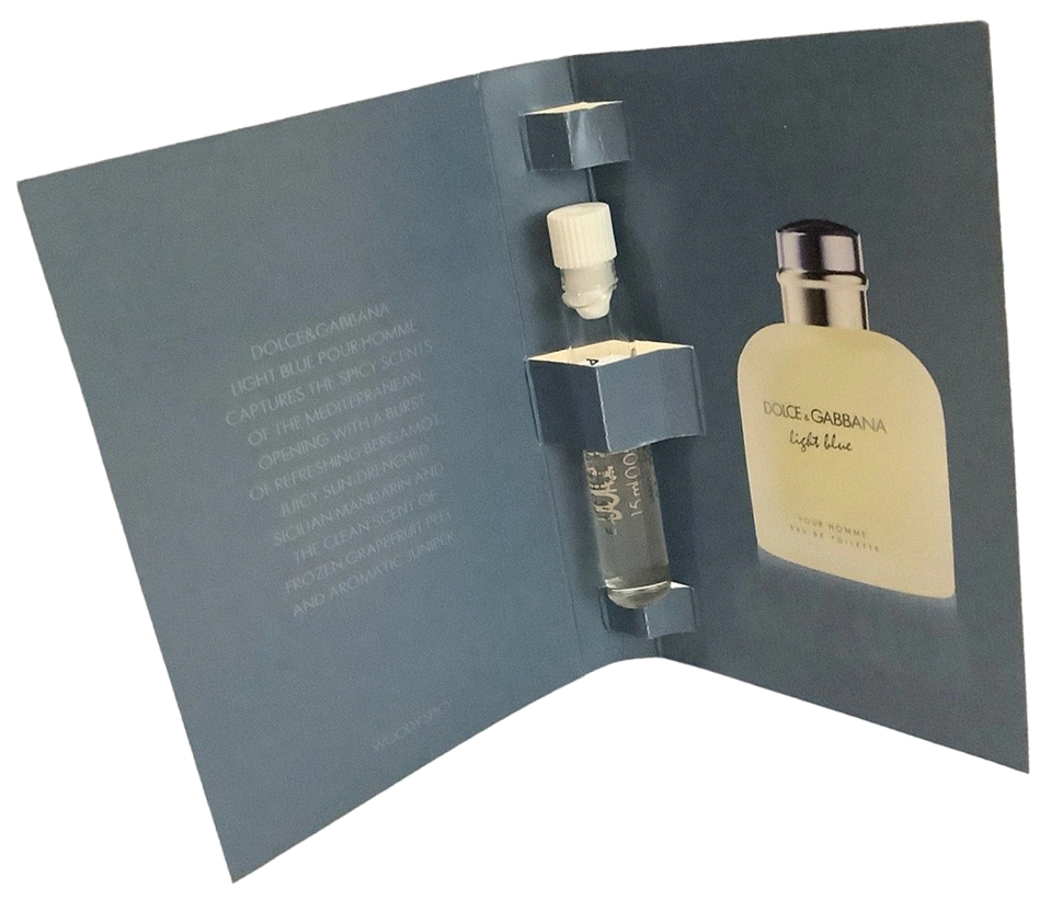 Dolce & Gabbana Pour Homme Light Blue туалетная вода мужская 1.5 мл пробник - Дольче Габбана Лайт Блю