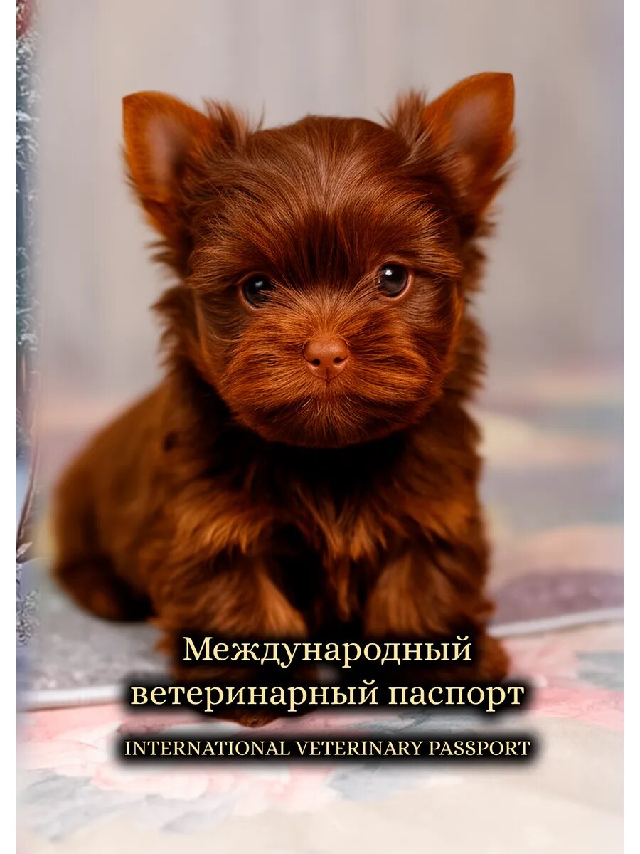 Ветеринарный паспорт с аудио-записью