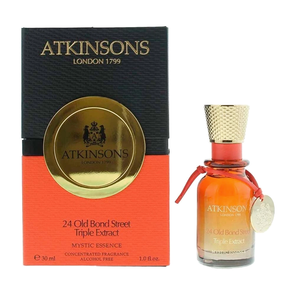 Масляный парфюм Atkinsons 24 Old Bond Street Triple Extract 30 мл мужской - Тройной Экстракт