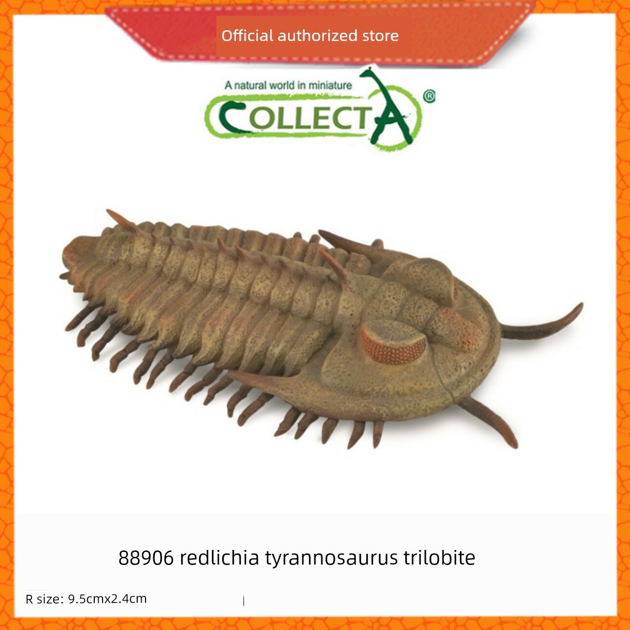 Collecta Redlichia Tyrant Trilobite Динозаврский Модель Животного 1:40 Масштаб