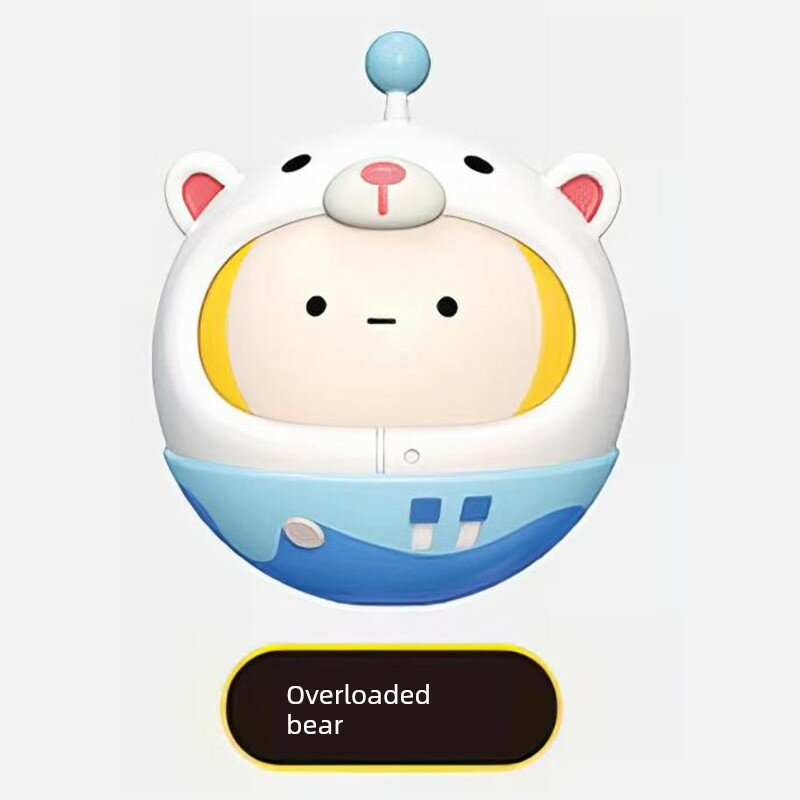 Фигурка 'Overload Bear' из открытого слепого бокса Pop Egg Party, подтвержденная коллекционная игрушка