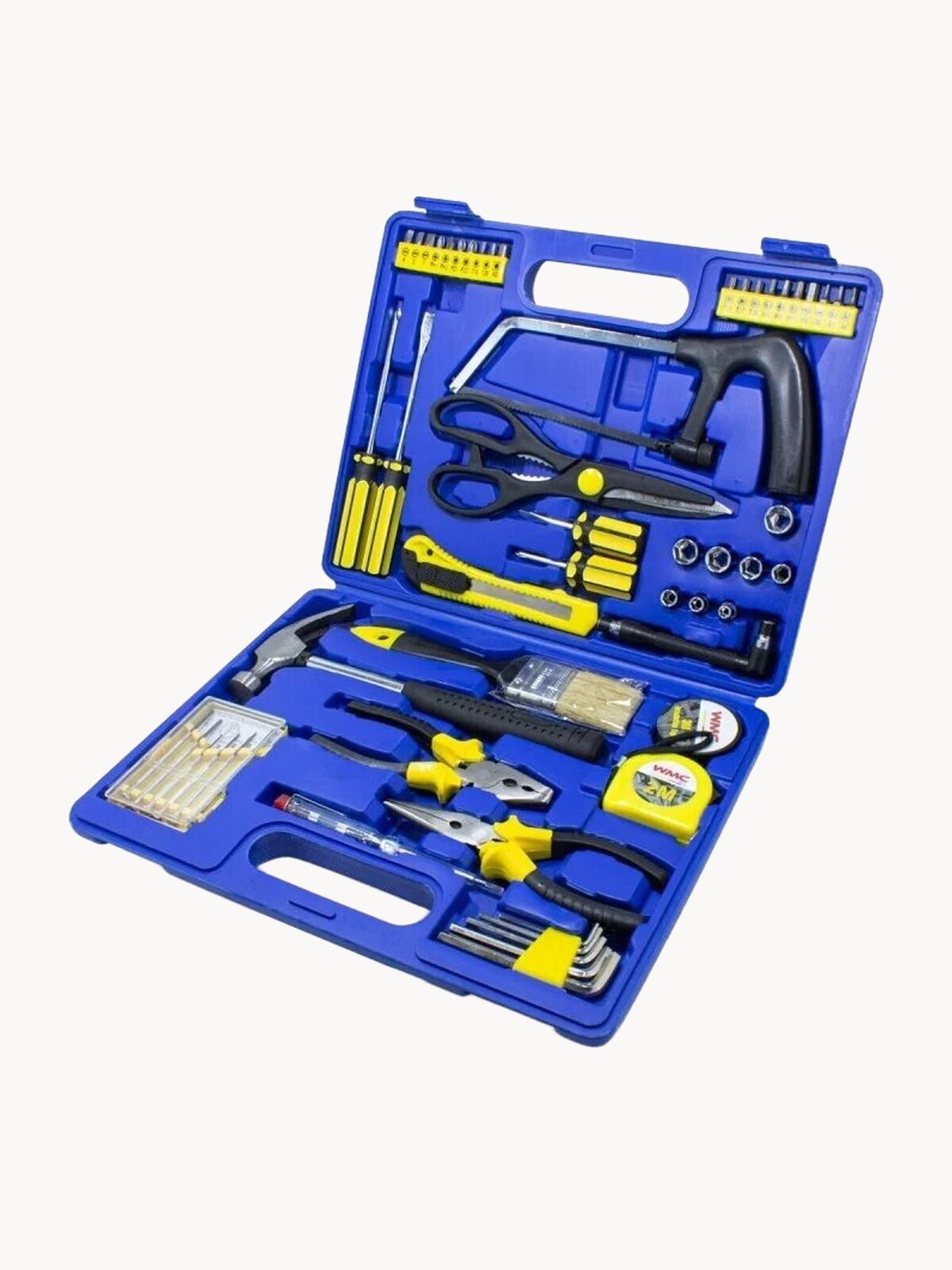 Набор инструмента WMC TOOLS с ножовкой 54 предмета WMC-2054(50476)