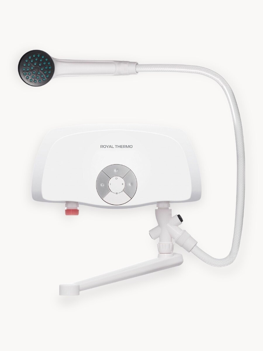 Водонагреватель проточный Royal Thermo SmartFix TS (5,5 kW) - кран+душ