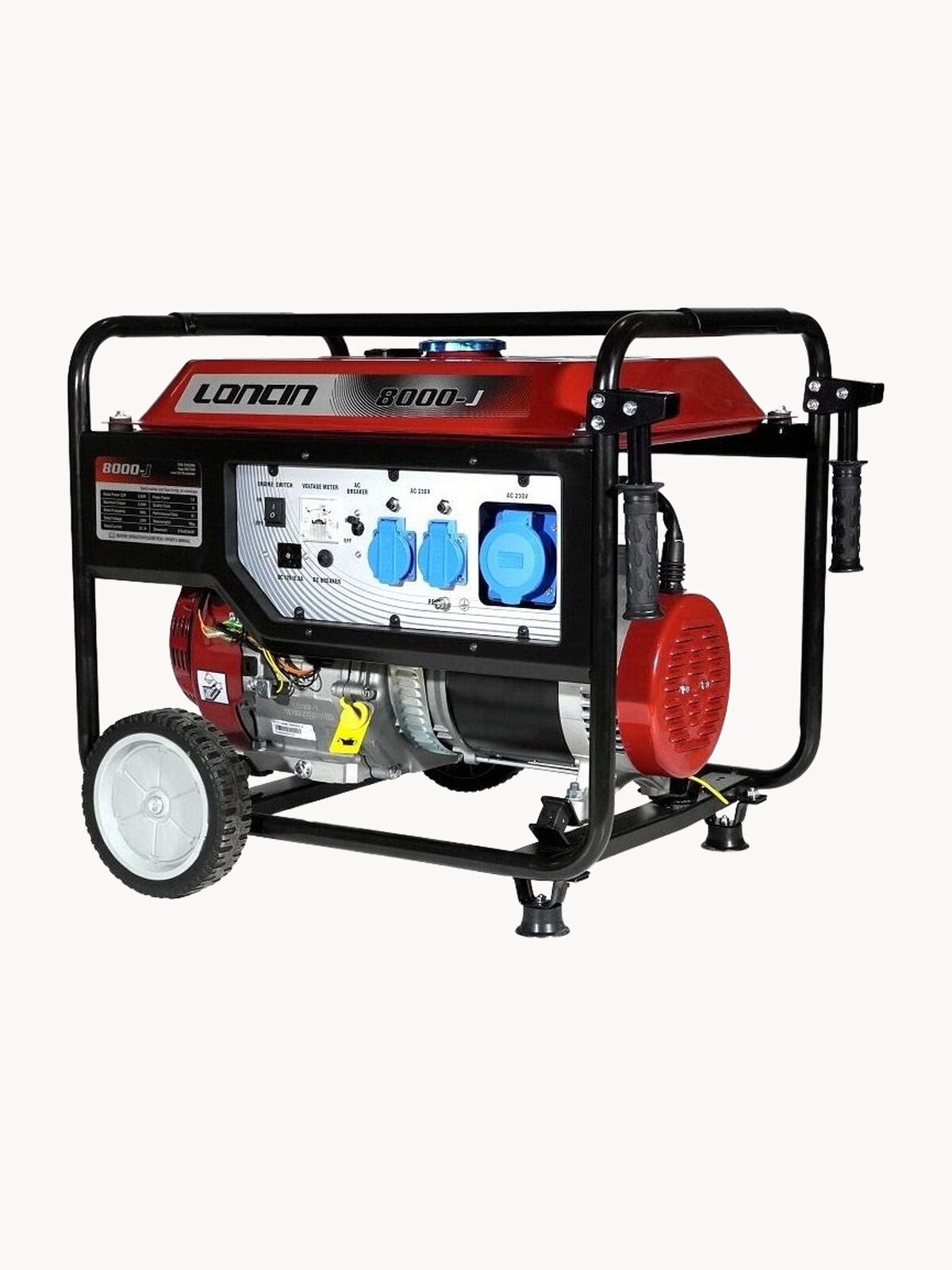 Генератор бензиновый LONCIN LC8000-JS