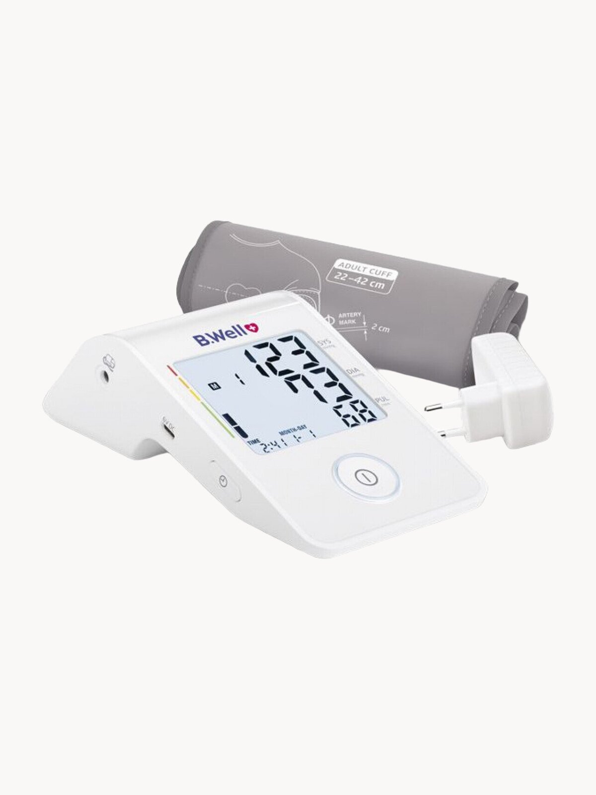 Тонометр BWell MED-53 автомат на плечо, манжета M-L с адаптером