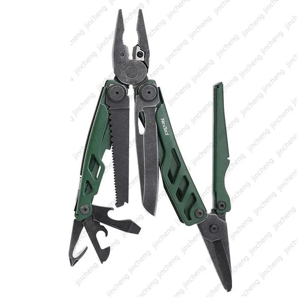 Мультитул Nextool Flagship Pro, 16 функций, зеленый