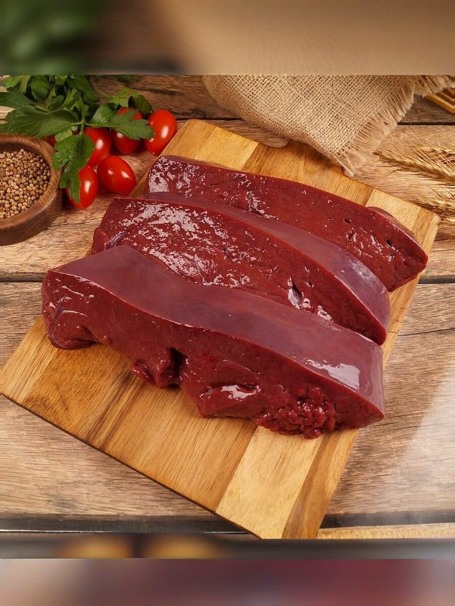 Печень говяжья , 500 гр, Ферма Евгения Рошаля, охлажденная