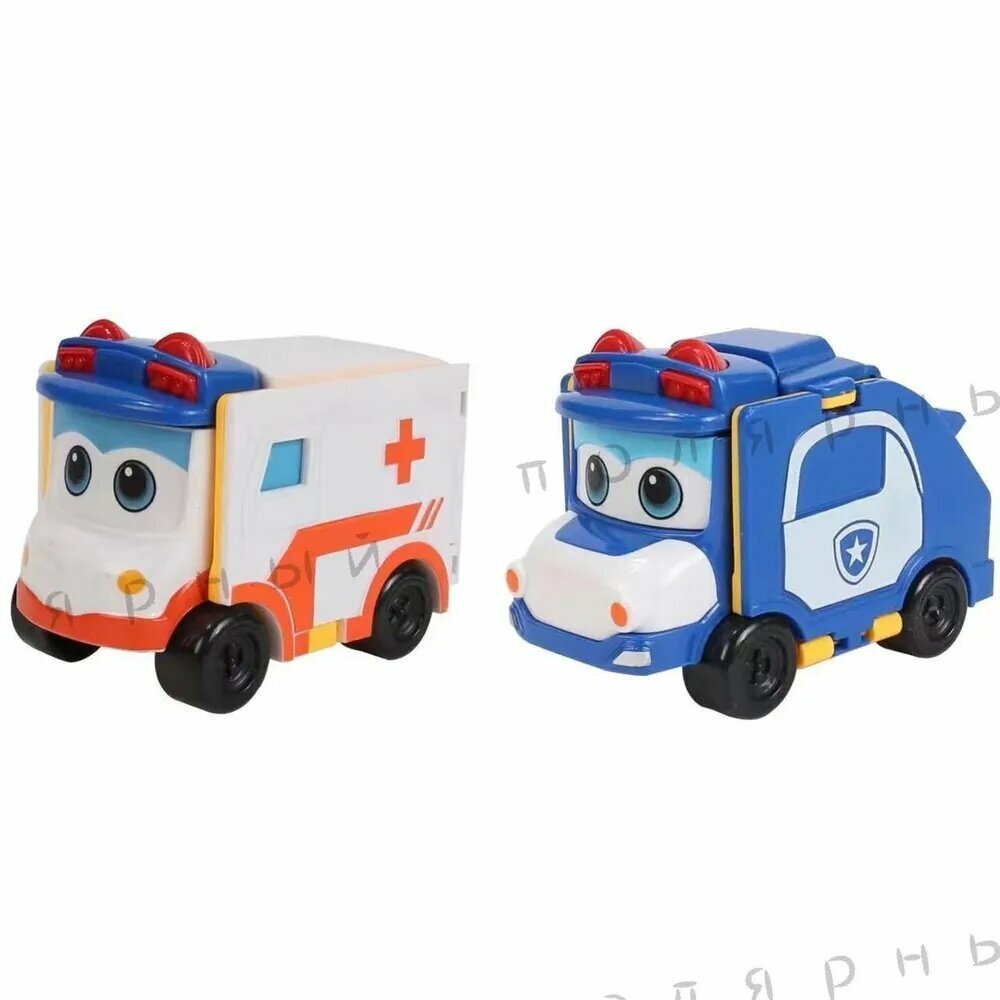 Машинка Мокас ру Push n Go инерционная Разнообразие автобусов, легковых автомобилей