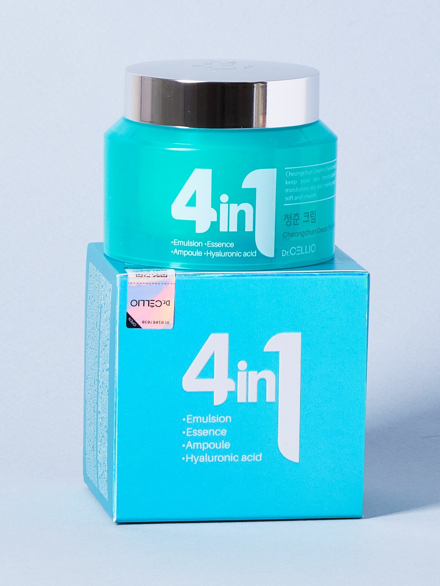 Dr. CELLIO Увлажняющий крем для лица с гиалуроновой кислотой 70мл Dr. G50 4 IN 1 Cheongchun Cream Hyaluronic Acid