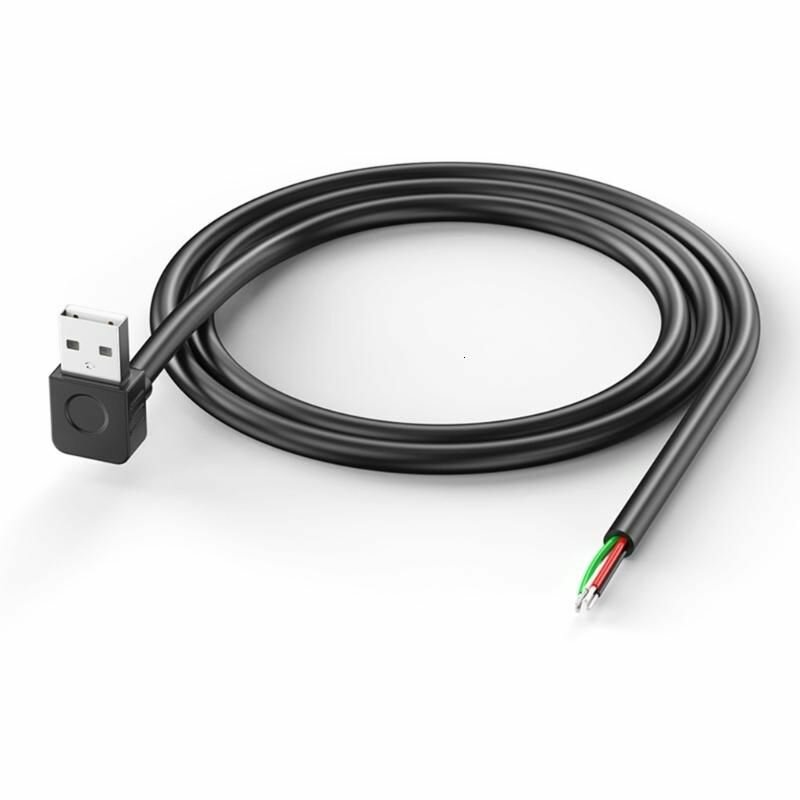 Гибкий USB -кабель с кабелем данных USB2.0 4PIN Wire Cogth, 50cm - Мужская голова опущена